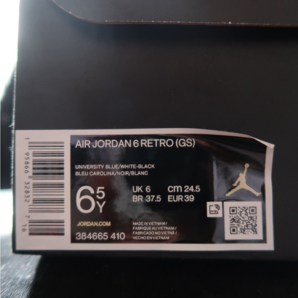Nike | Shoes | Air Jordan 6 University Blue | Poshmark